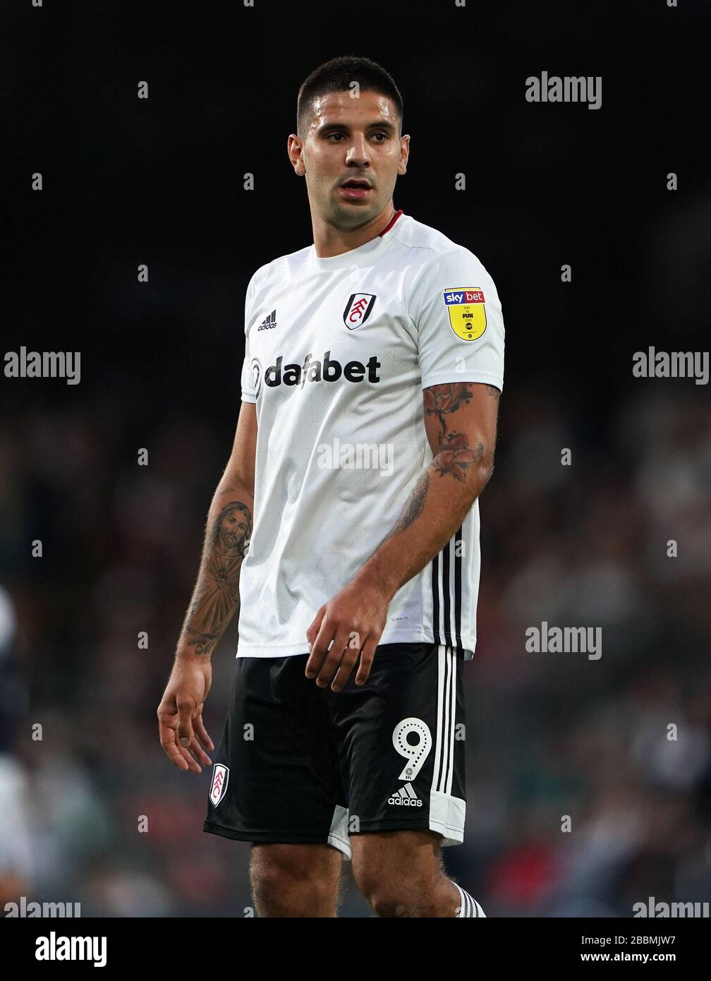 Fulham's Aleksandar Mitrovic Stock Photo - Alamy