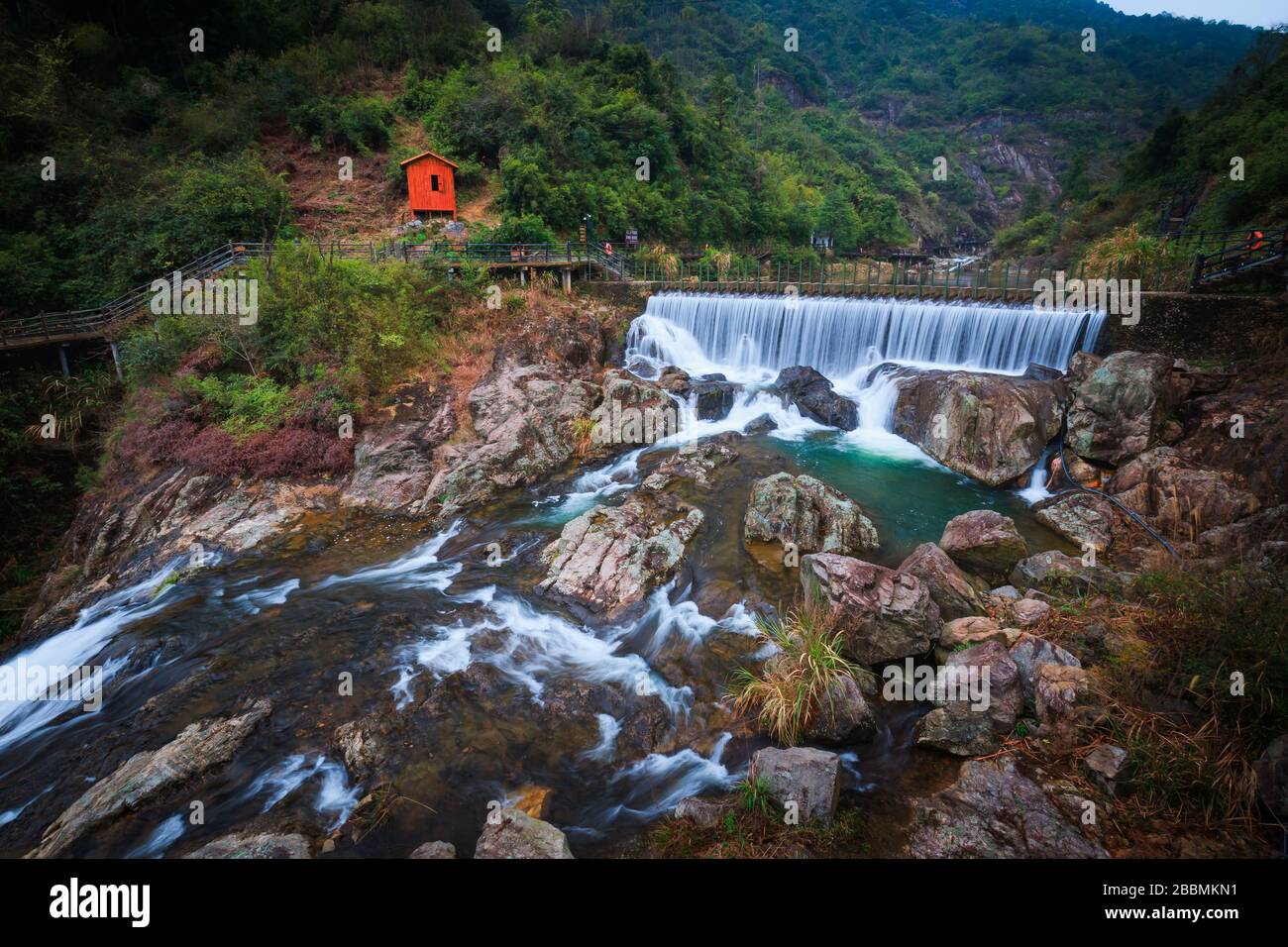 Countryside landscape of China's traditional and historic village Stock ...