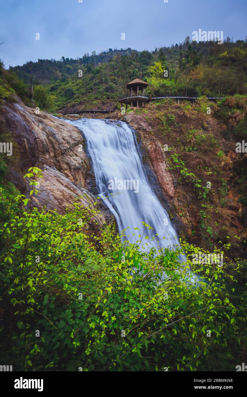 Countryside landscape of China's traditional and historic village Stock ...
