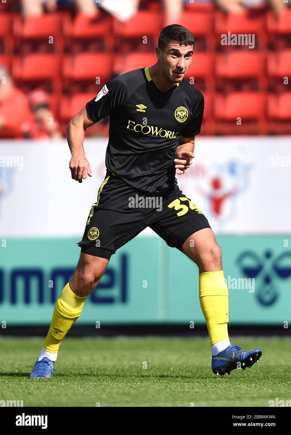 Brentford's Luca Racic Stock Photo - Alamy