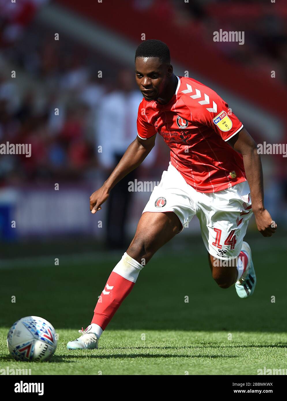 Charlton Athletic's Jonathan Leko Stock Photo - Alamy
