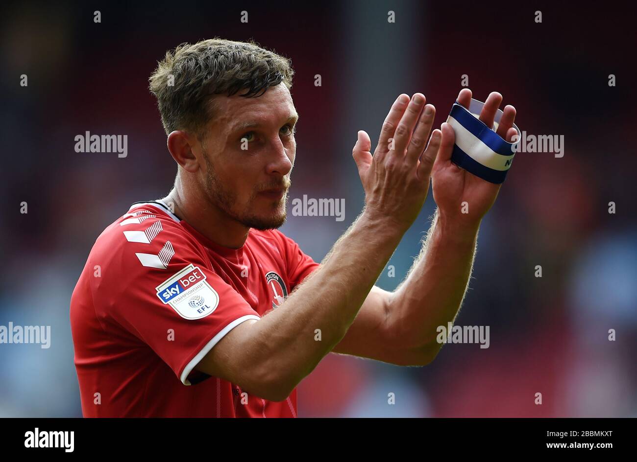 Charlton Athletic's Jason Pearce Stock Photo - Alamy
