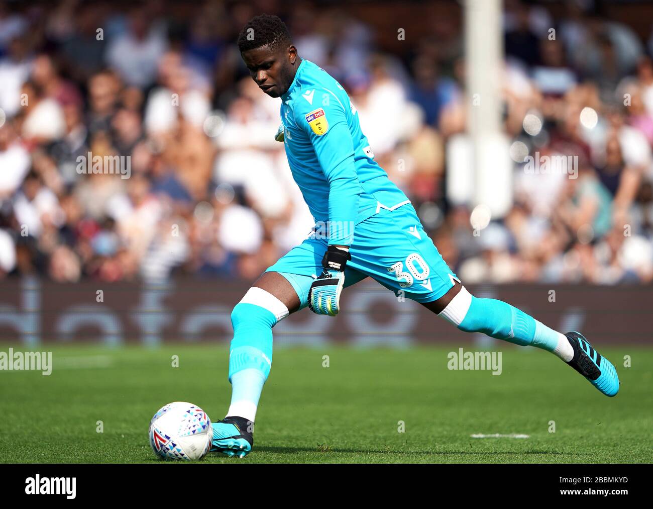 Nottingham Forest goalkeeper Brice Samba Stock Photo - Alamy