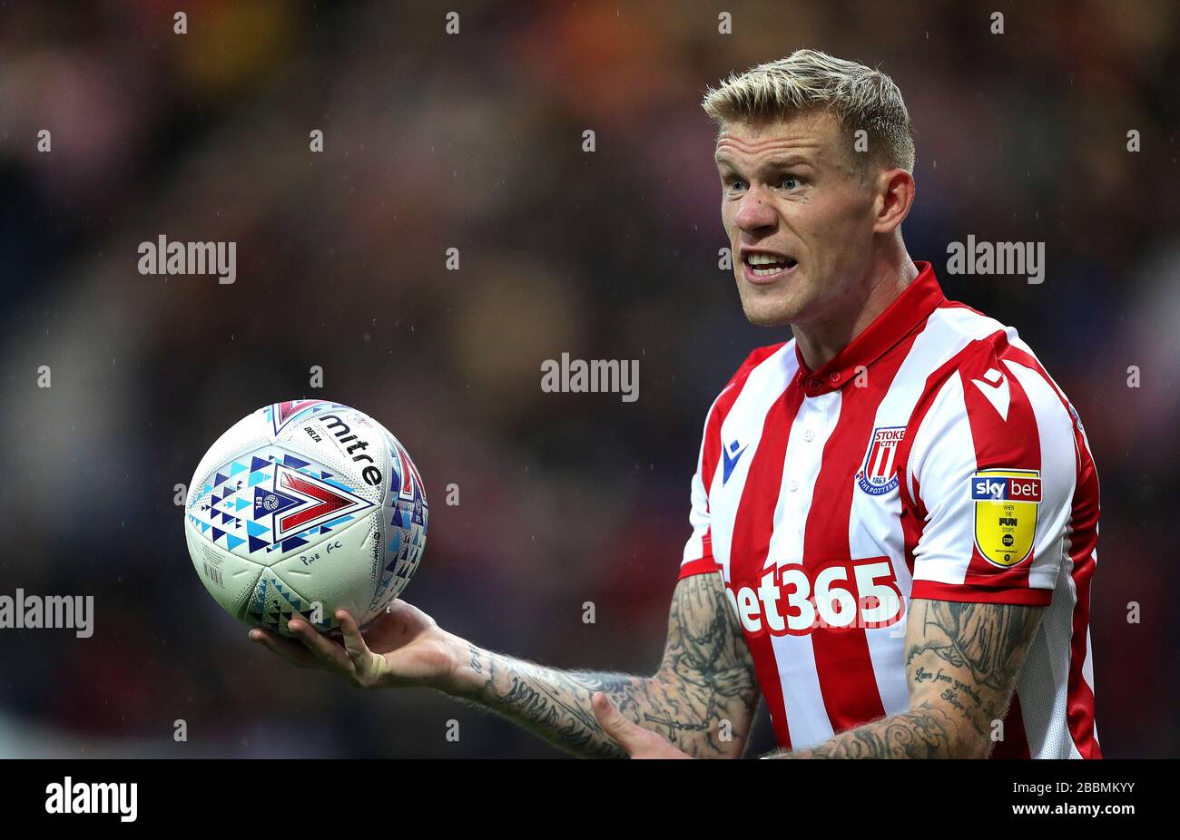 Stoke City's James McClean Stock Photo - Alamy
