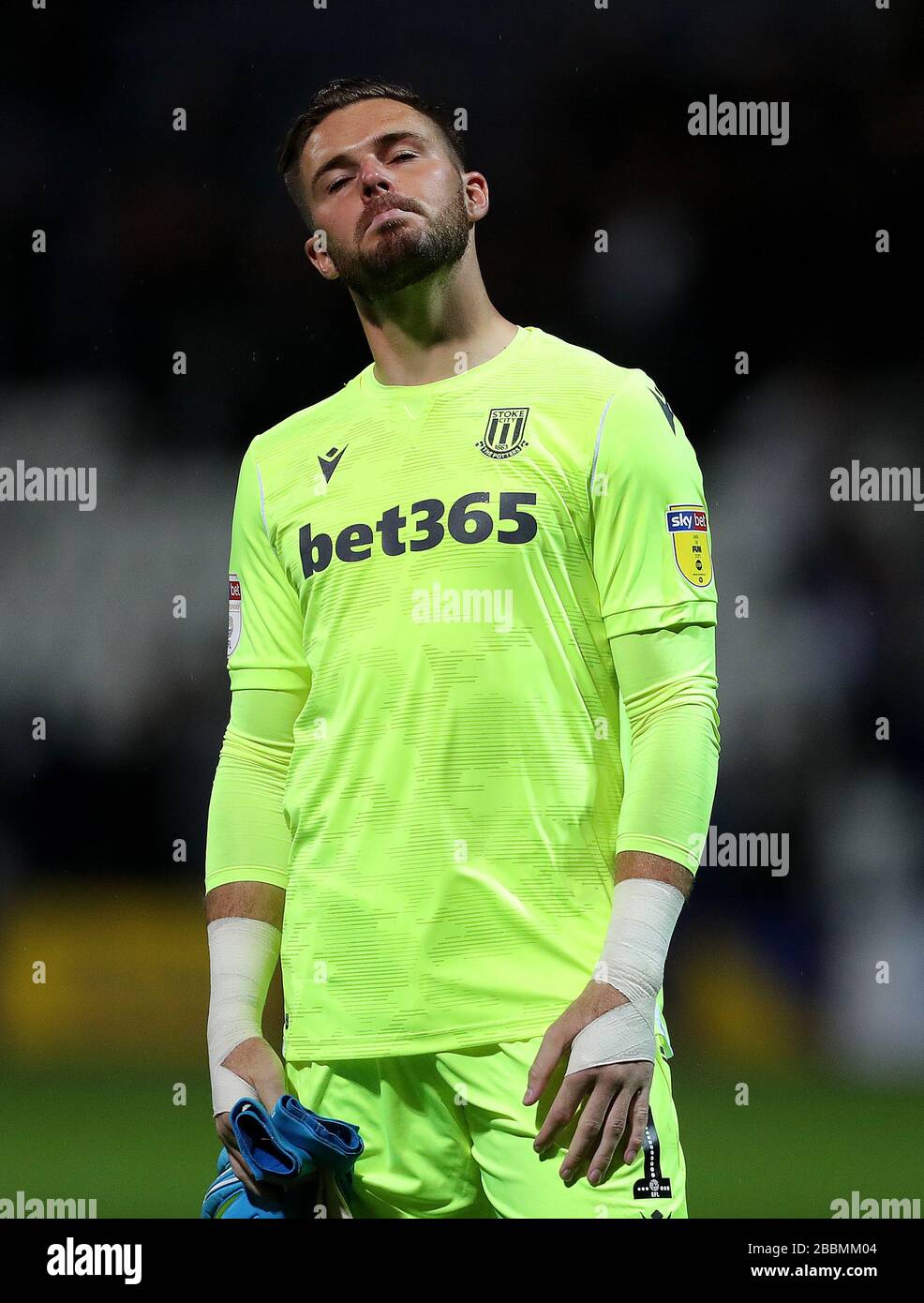 Stoke City goalkeeper Jack Butland Stock Photo - Alamy