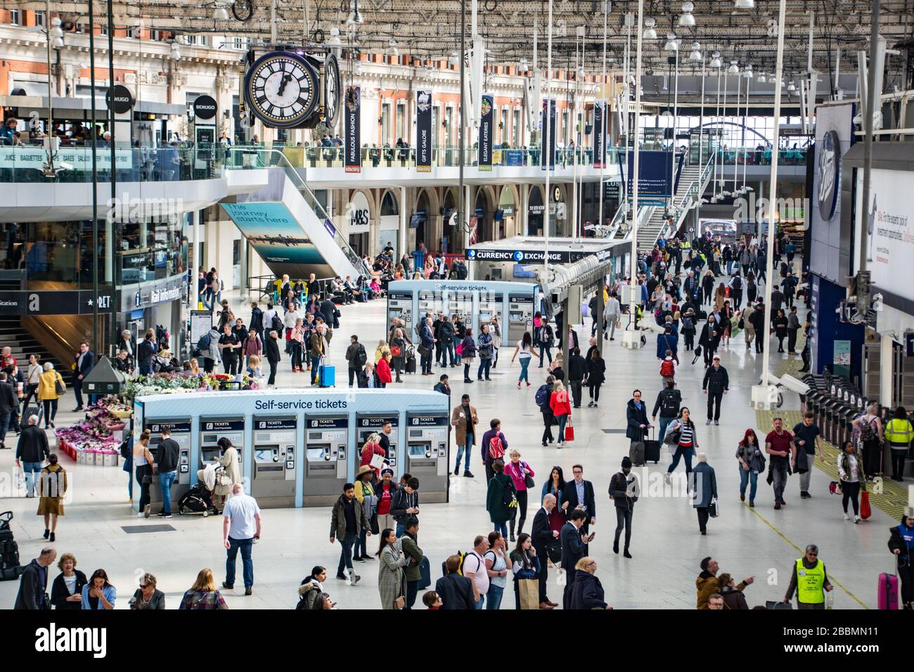 Waterloo Station, London Stock Photo - Alamy
