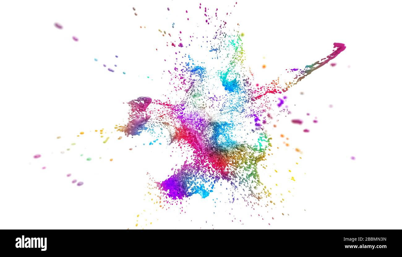 Paint splash art hi-res stock photography and images - Alamy