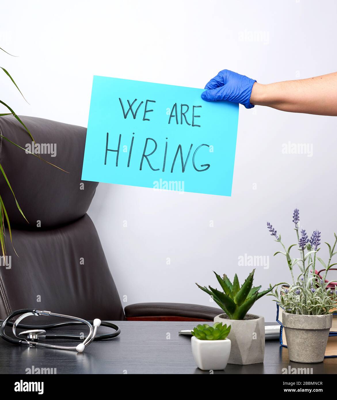 Female doctor hire sign hi-res stock photography and images - Alamy