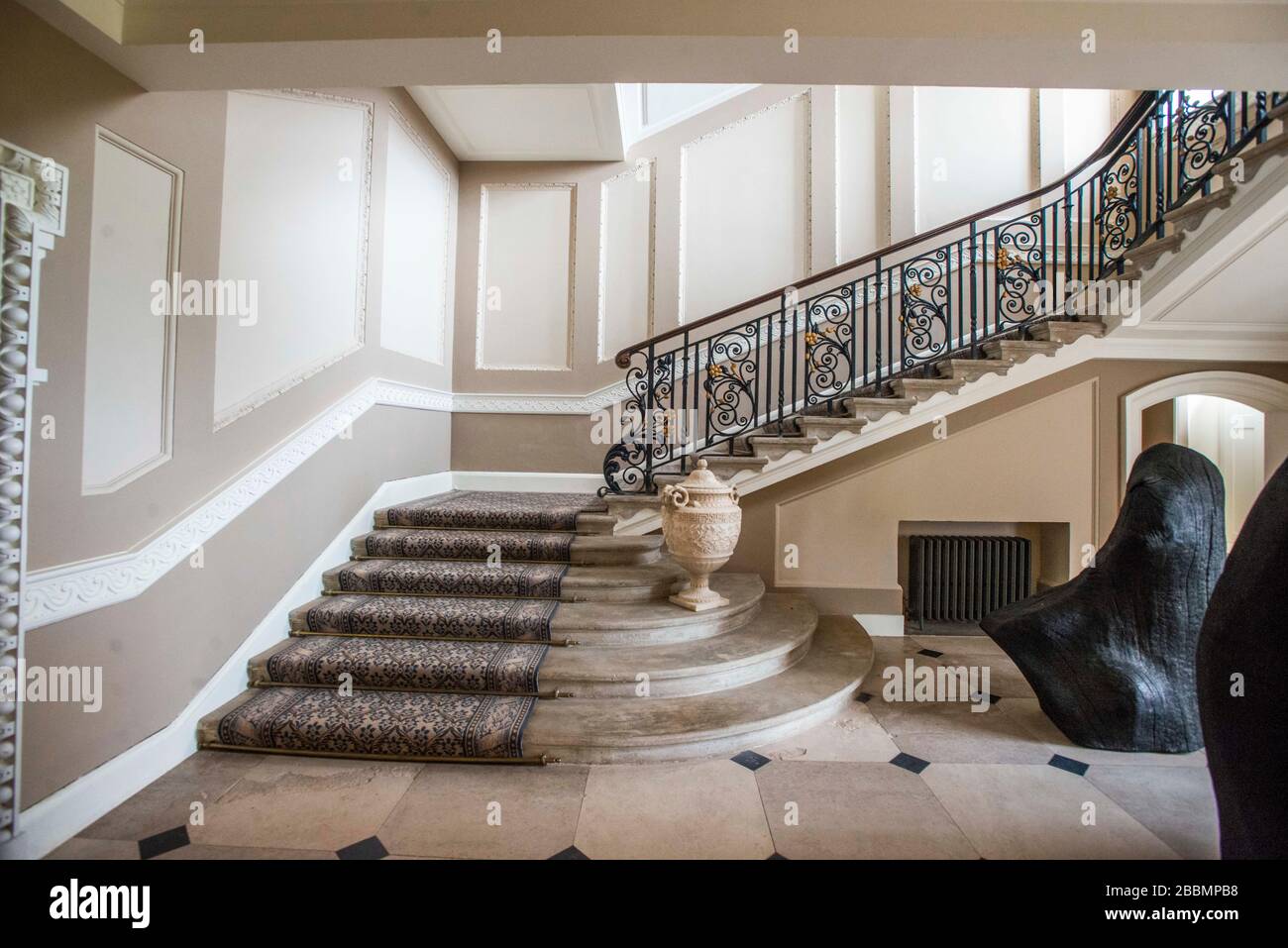 Hugo burge at marchmont house near greenlaw in berwickshire hi-res ...