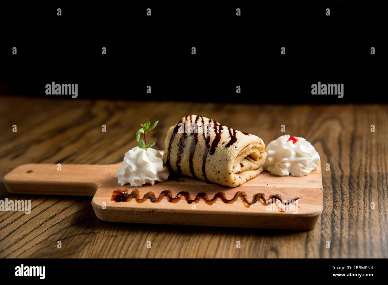 Pancake roll hi-res stock photography and images - Alamy