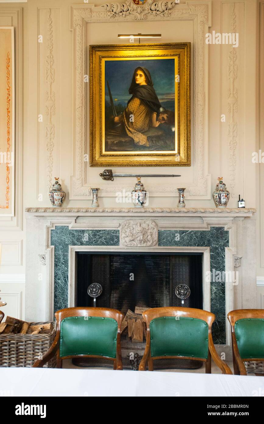 Marchmont House Scottish Borders with Hugo Burge (owner Stock Photo - Alamy