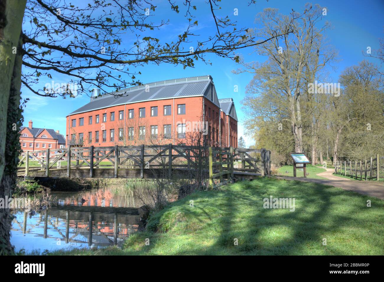The forum, council building in Towcester, Northamptonshire, England ...