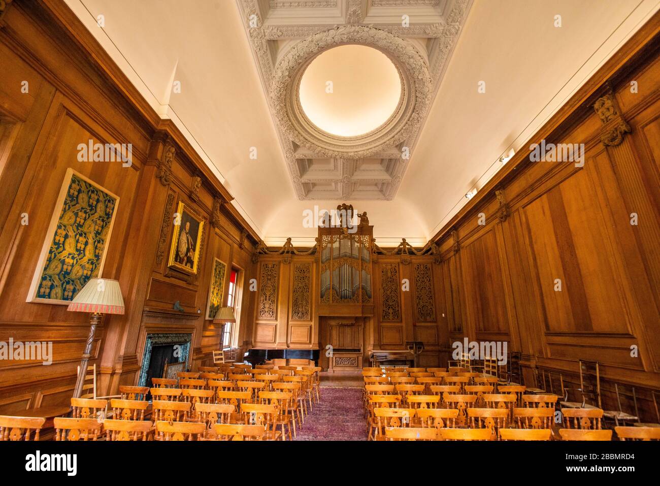 Marchmont House Scottish Borders with Hugo Burge (owner Stock Photo - Alamy