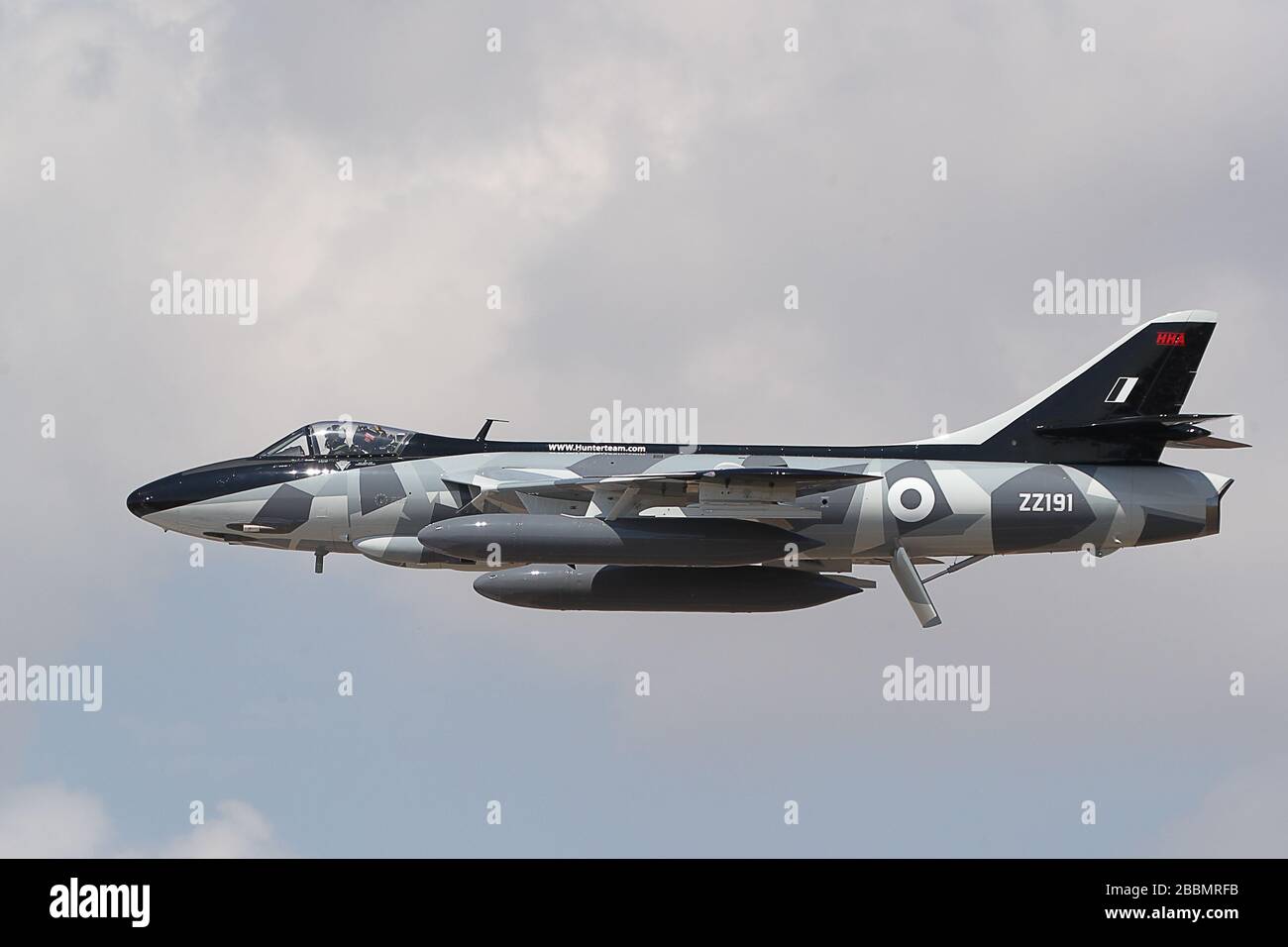 Hawker hunter f 58 hi-res stock photography and images - Alamy