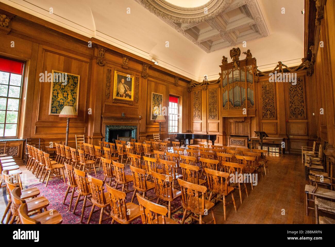 Marchmont House Scottish Borders with Hugo Burge (owner Stock Photo - Alamy