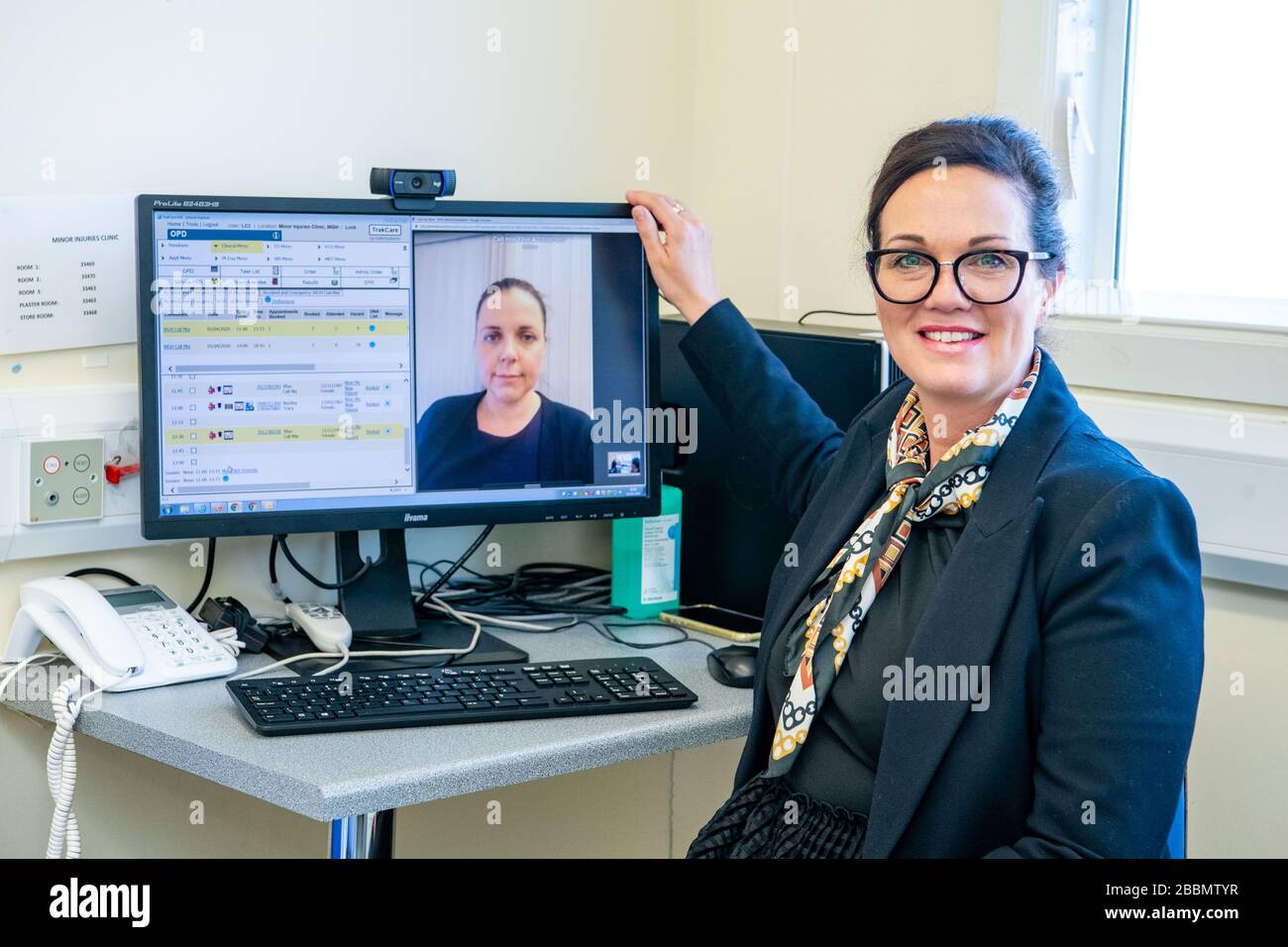 Pictured Acute nurse director gillian mcauley NHS Lothian yesterday ...