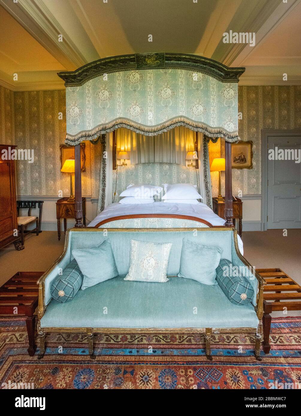 Marchmont House Scottish Borders with Hugo Burge (owner Stock Photo - Alamy