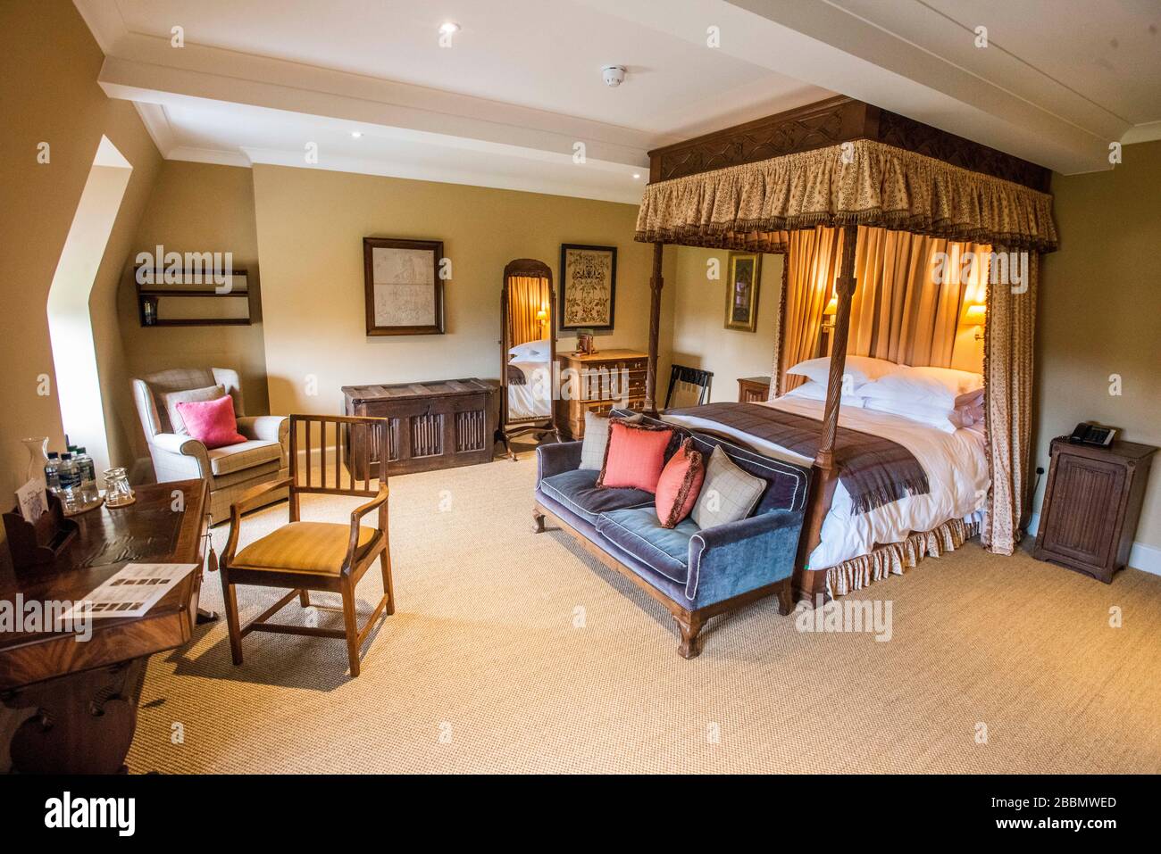 Marchmont House Scottish Borders with Hugo Burge (owner Stock Photo - Alamy