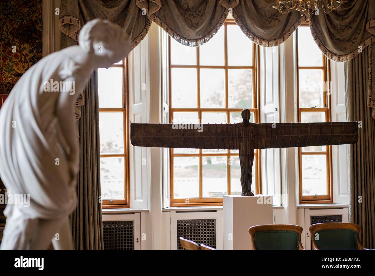 Marchmont House Scottish Borders with Hugo Burge (owner Stock Photo - Alamy