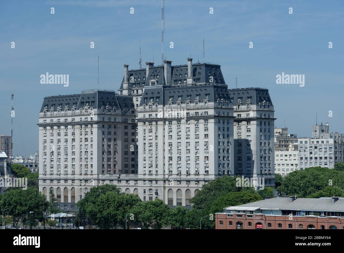 The Edificio Liberator, or Liberator Building, houses the Argentinian Ministry of Defence at ...