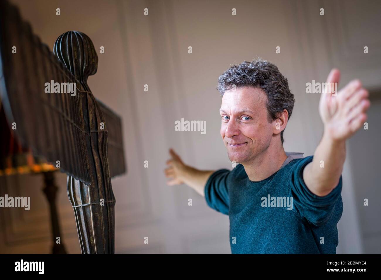 Marchmont House Scottish Borders with Hugo Burge (owner Stock Photo - Alamy