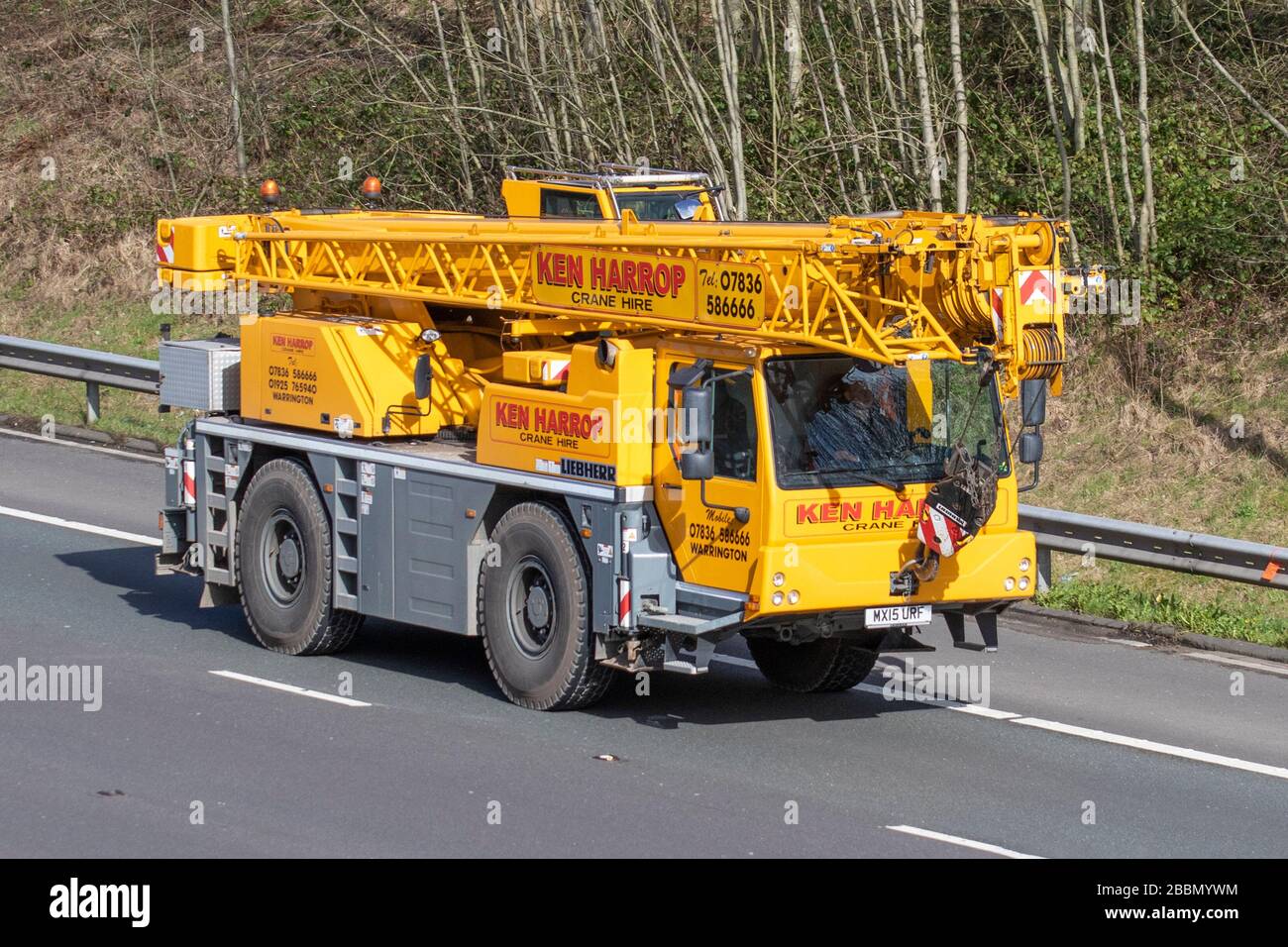 Liebherr telescopic mobile cranes hi-res stock photography and images ...