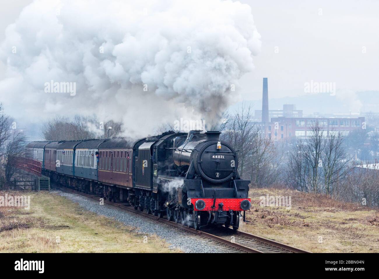 Black 5 locomotive hi-res stock photography and images - Alamy