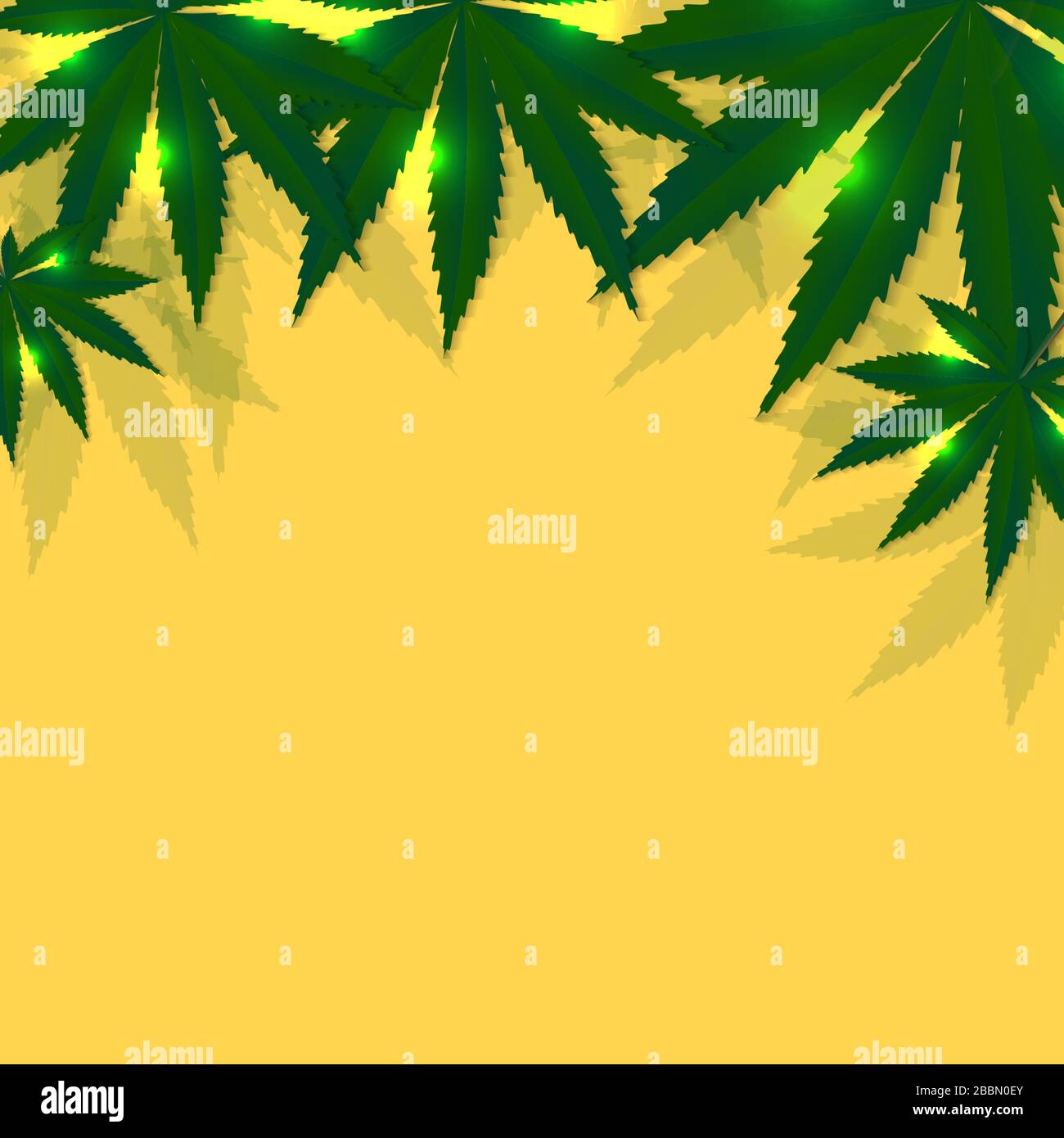 Leaves weed background texture Stock Vector Images - Alamy