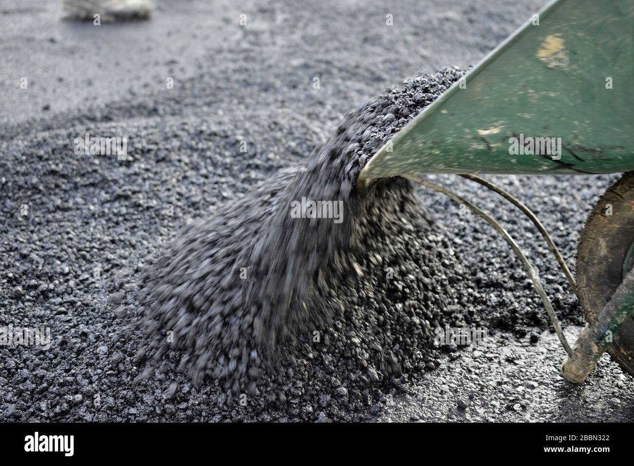 reconstruction of a street road,municipal work Stock Photo - Alamy
