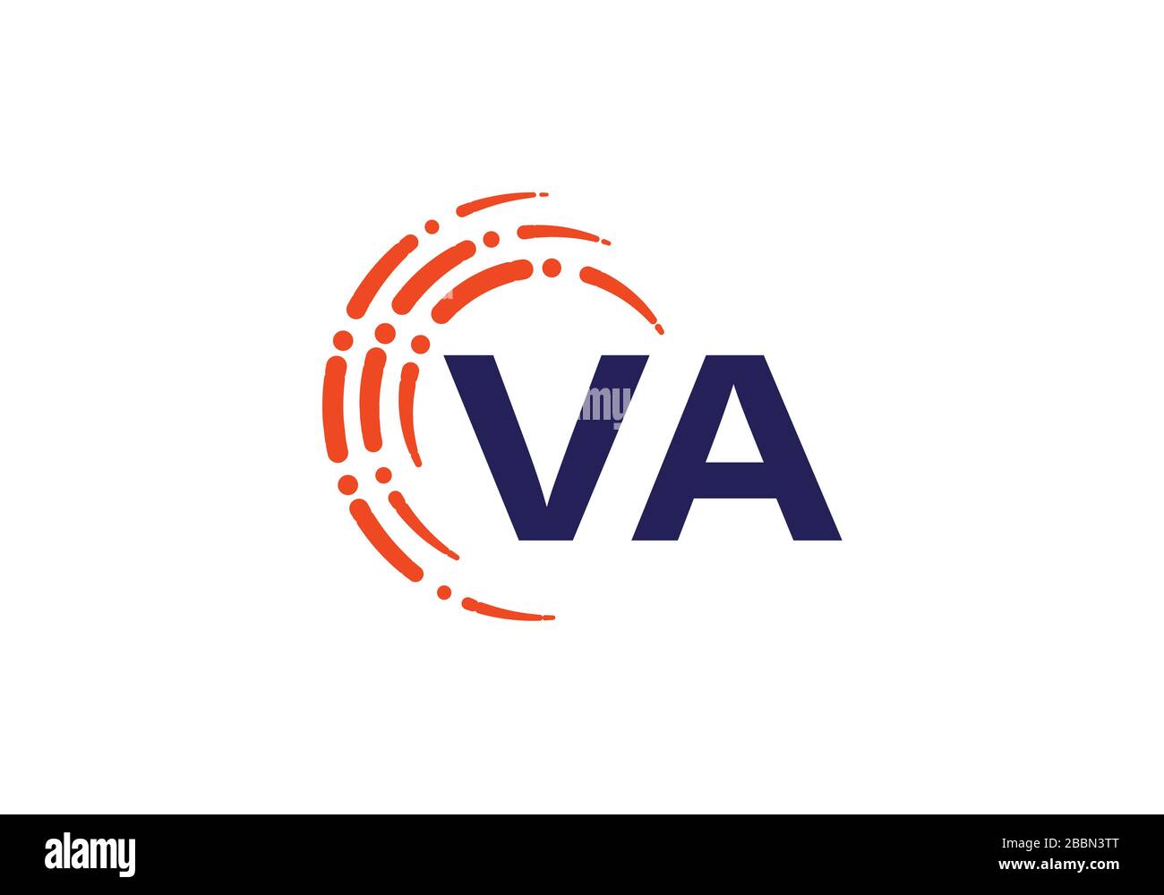 V A Initial Letter Logo design vector template, Graphic Alphabet Symbol ...