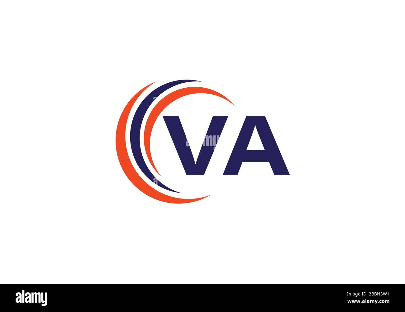 V A Initial Letter Logo design vector template, Graphic Alphabet Symbol ...