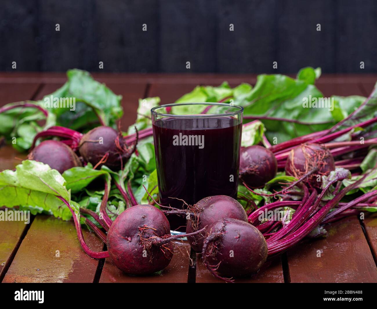 organic beetroot juice homemade closeup horizontal background Stock ...