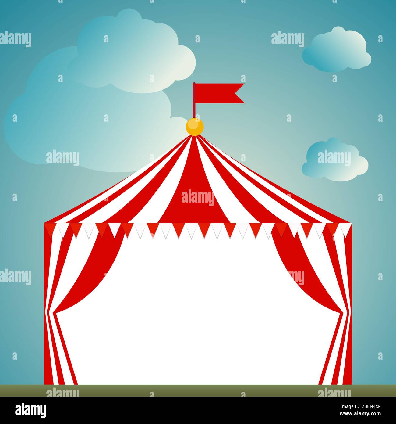 Tent circus icon on hi-res stock photography and images - Alamy