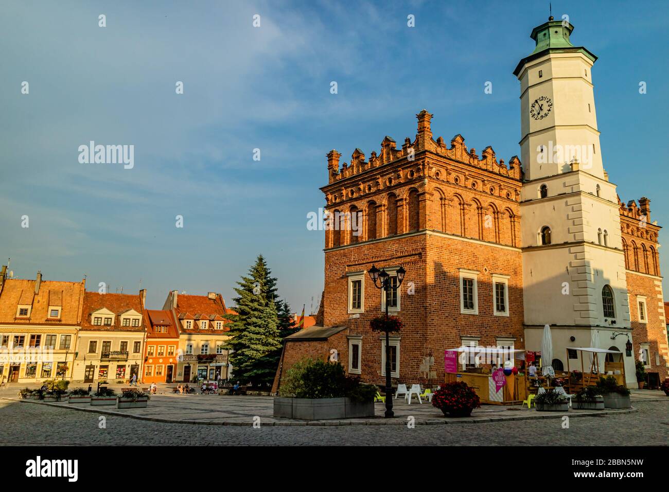 Town hall at the market square hi-res stock photography and images - Alamy