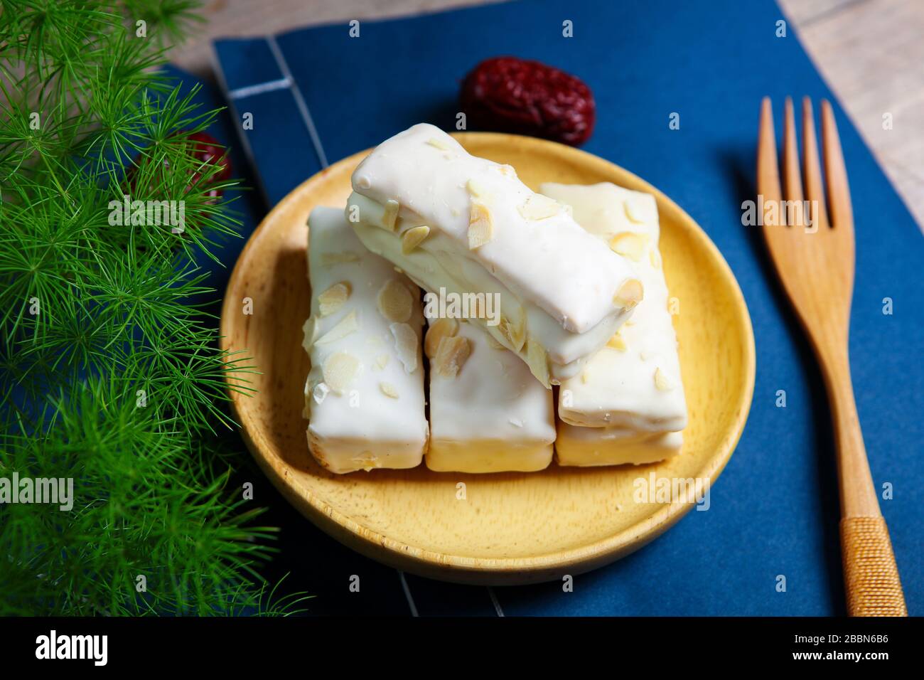 Traditional pastry thousand layer cake Stock Photo - Alamy
