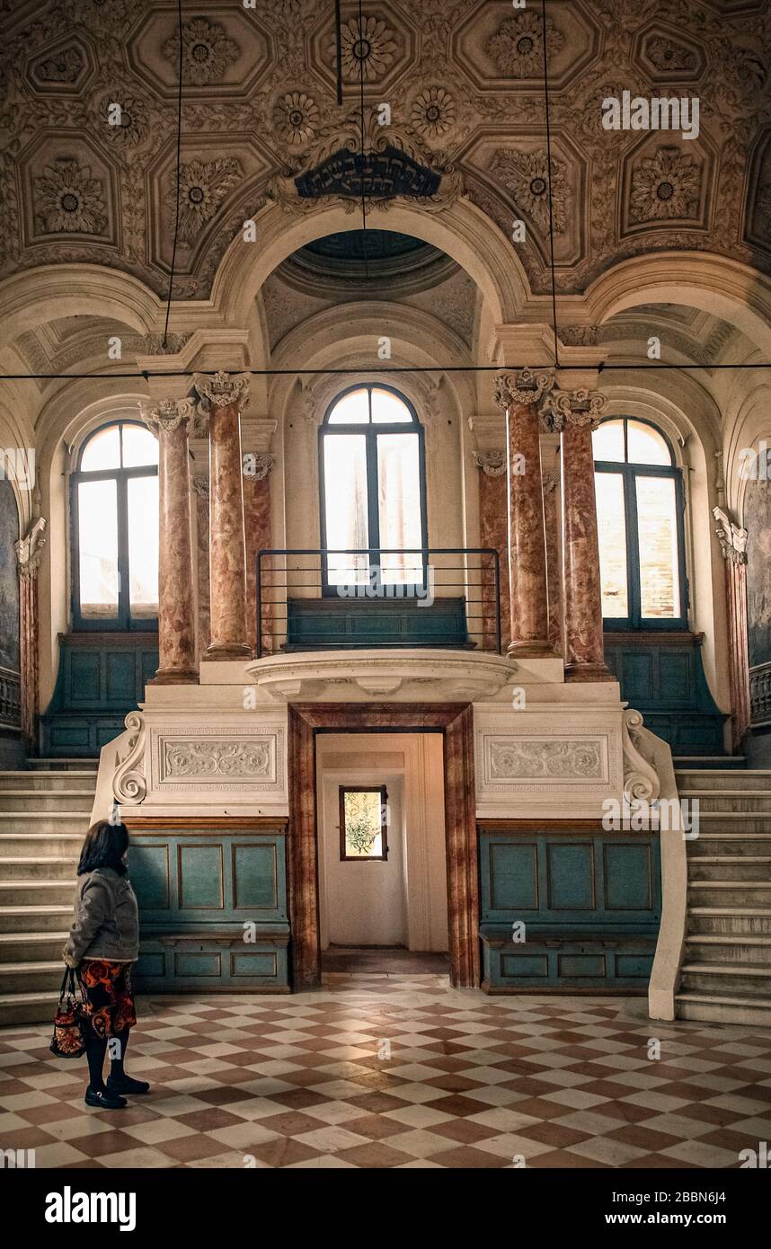 Italy Marche Pesaro - Sephardic synagogue Stock Photo - Alamy