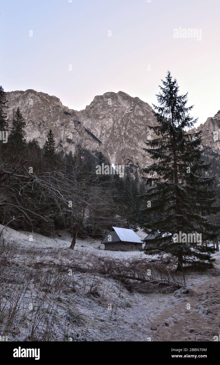 Tatra Mountains, Strazyska Valley - Giewont peak(sleeping knight) in ...