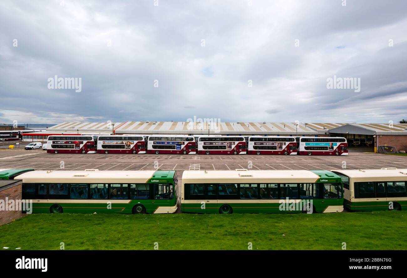 Lothian buses depot hi-res stock photography and images - Alamy