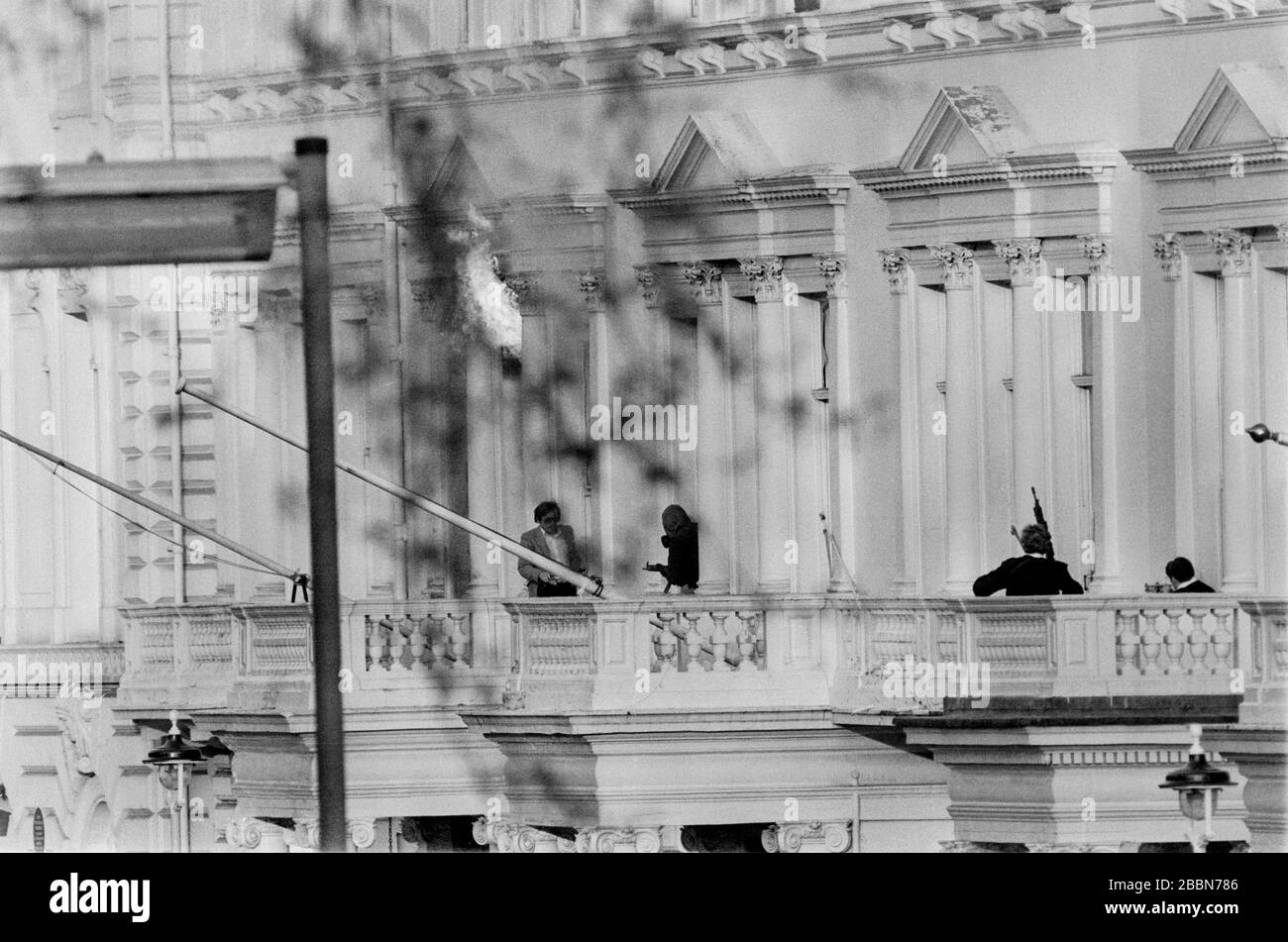 Iran embassy 1980 Black and White Stock Photos & Images - Alamy