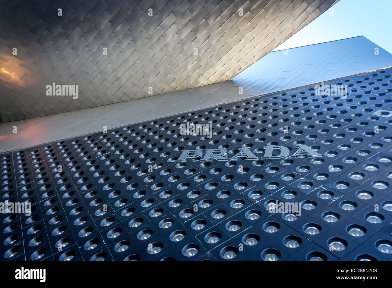 Prada Shop, Las Vegas Boulevard, Las Vegas, Nevada, USA Stock Photo - Alamy