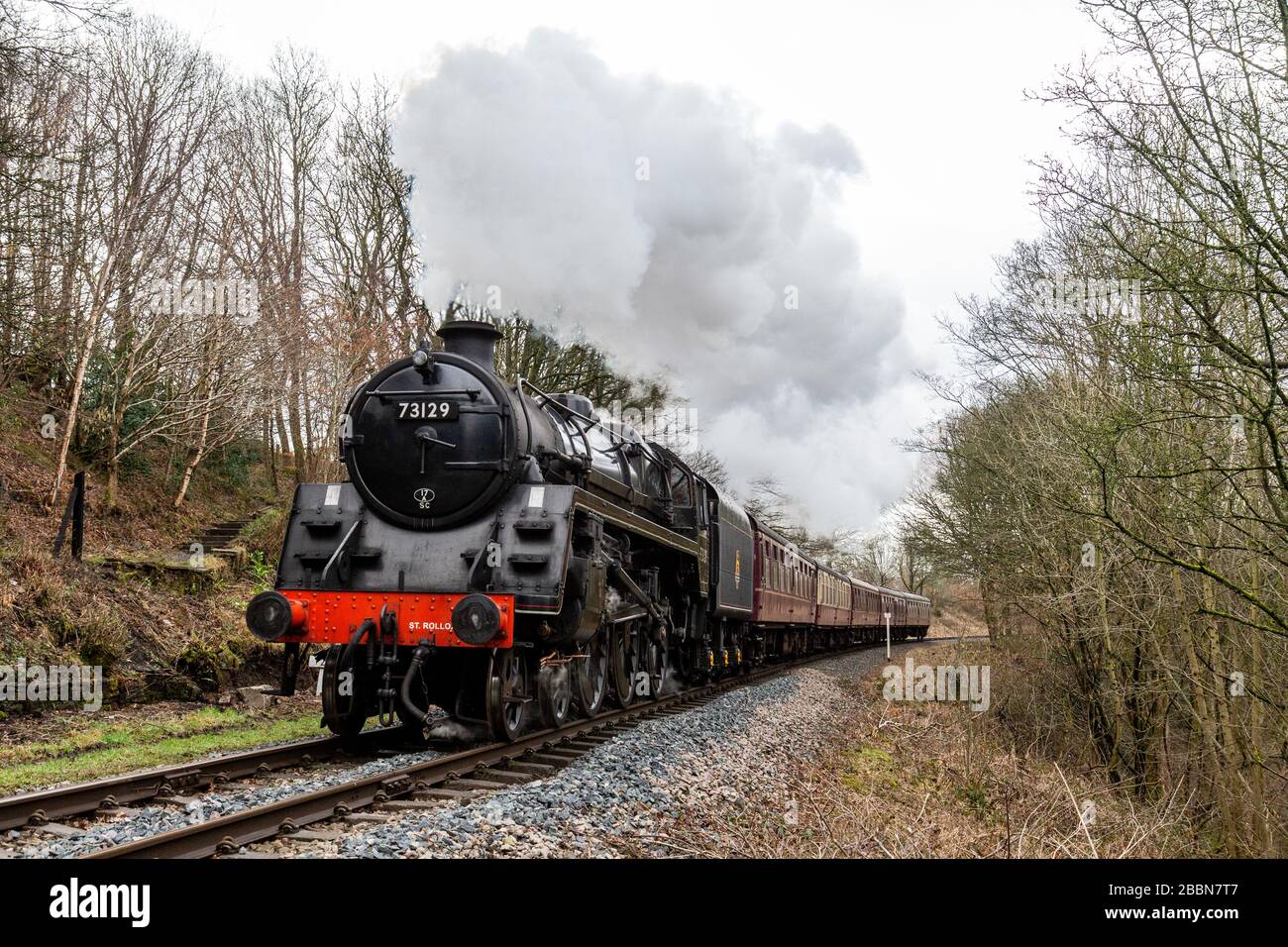 Standard class steam locomotive hi-res stock photography and images - Alamy