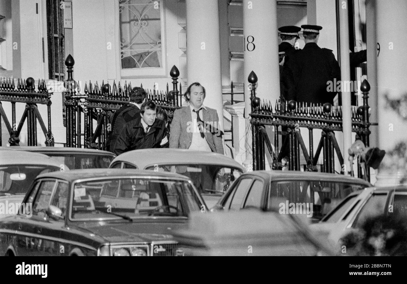 Special forces iranian embassy Black and White Stock Photos & Images ...