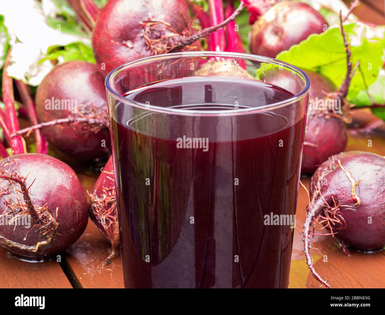 organic beetroot juice homemade closeup horizontal background Stock ...
