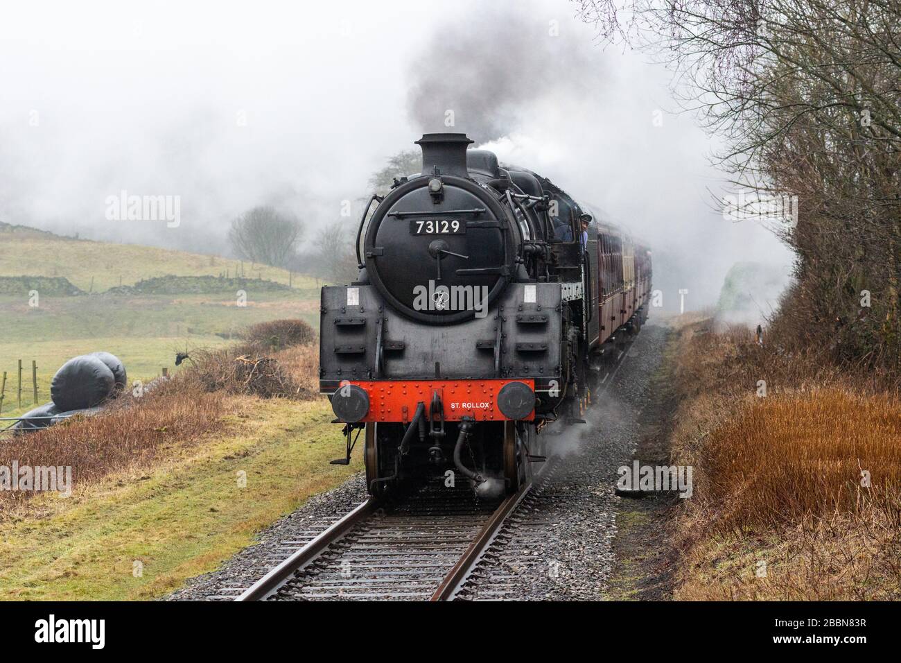 Standard class 5 locomotive hi-res stock photography and images - Alamy