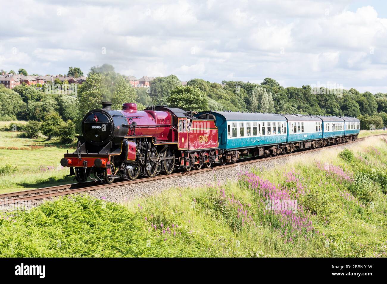 Railway steam locomotive loco lms hi-res stock photography and images ...