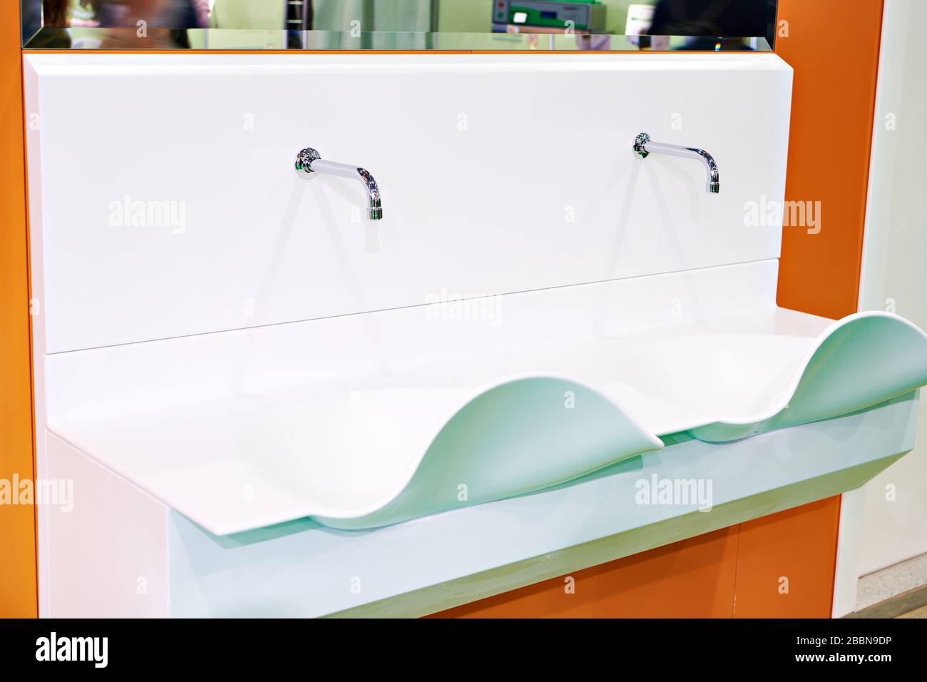 Water taps in the chemical laboratory Stock Photo - Alamy