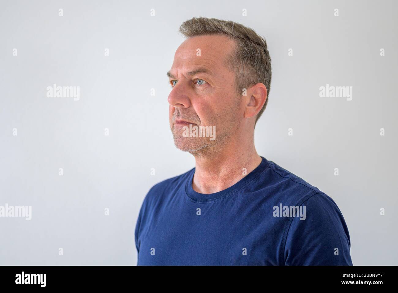 Blank Stare Man High Resolution Stock Photography and Images - Alamy