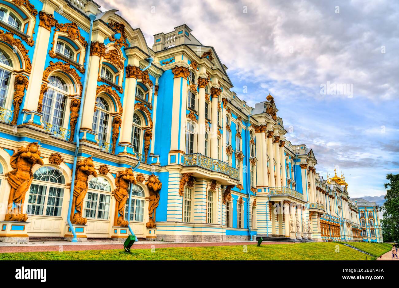 Catherine palace architecture hi-res stock photography and images - Alamy