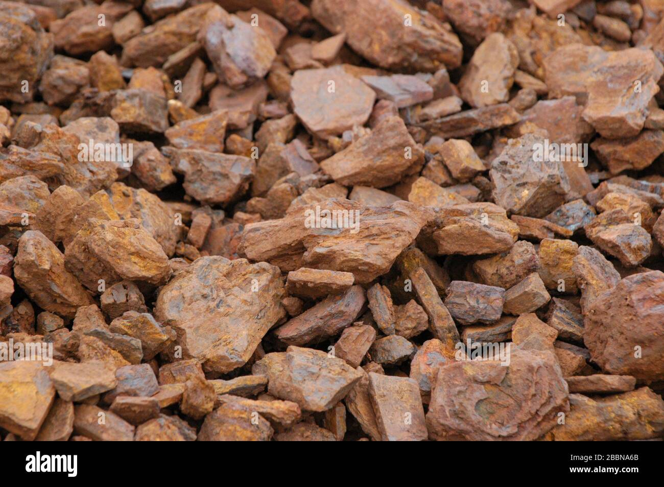 Iron ore for steel making Stock Photo - Alamy