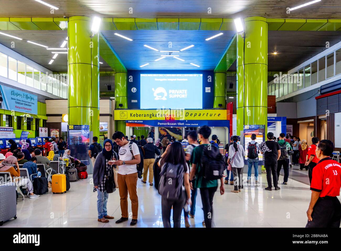 Gambir Station, Jakarta, Indonesia Stock Photo - Alamy